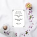 Andrew and Marina English Foil Invitation | Zazzle