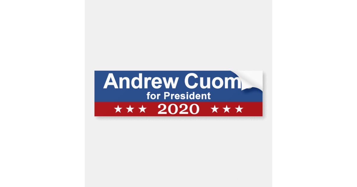 Andrew Cuomo for President Bumper Sticker | Zazzle