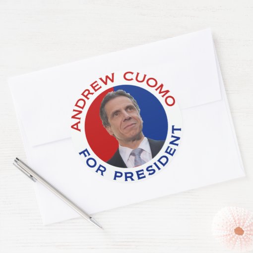 Andrew Cuomo For President Classic Round Sticker | Zazzle