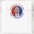 Andrew Cuomo For President Classic Round Sticker | Zazzle