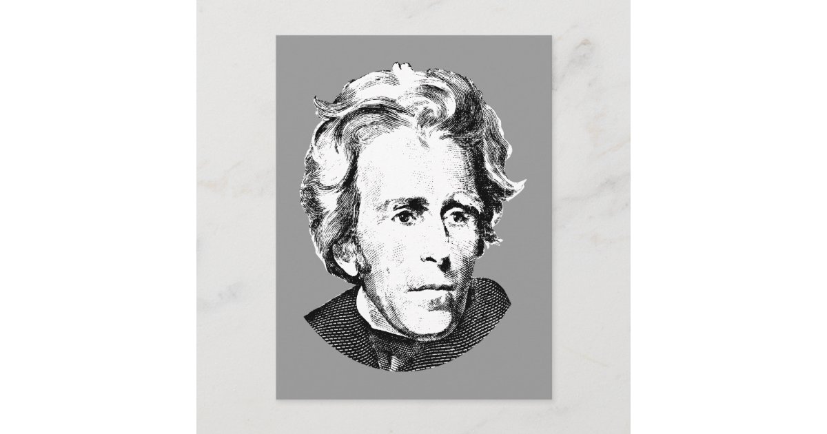 Andrew Jackson Postcard | Zazzle