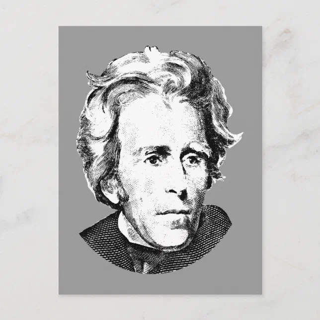 Andrew Jackson Postcard | Zazzle