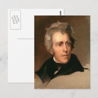 Andrew Jackson Postcard | Zazzle