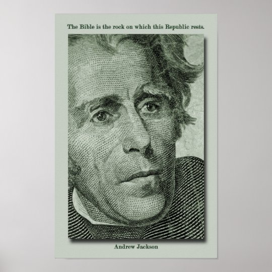 Andrew Jackson Poster | Zazzle.com