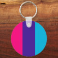 Androgyne pride flag keychain | Zazzle