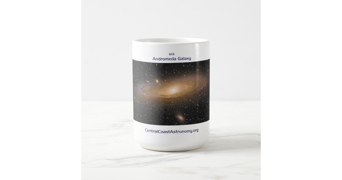 Andromeda Galaxy by Nikkolai Davenport - 15oz Mug | Zazzle