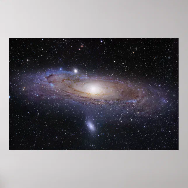 Andromeda Galaxy Poster | Zazzle
