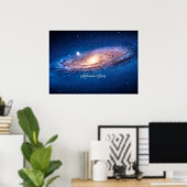Andromeda Galaxy Poster | Zazzle