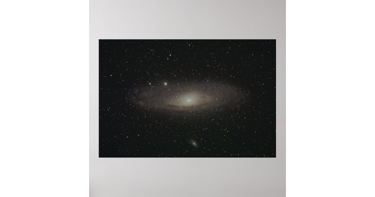 Andromeda M31 Galaxy Poster | Zazzle
