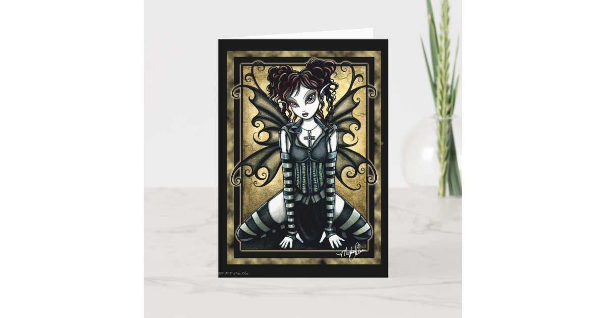 "Andy" Flirty Fairy Greeting Card | Zazzle