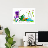Anesthesia Frog Art Print | Zazzle