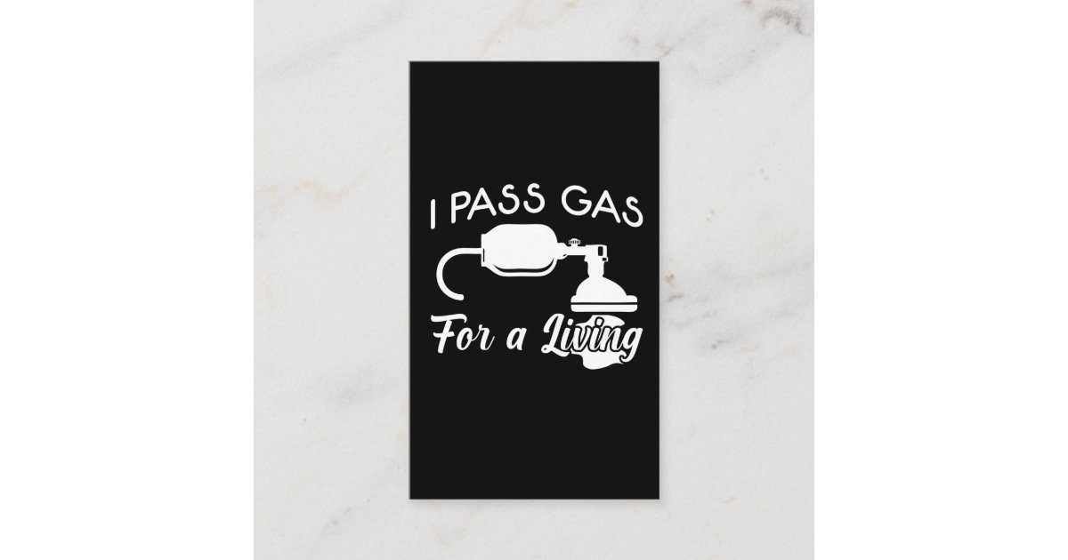 Anesthesiologist Anesthesia Nurse Anesthetists Gas Business Card | Zazzle