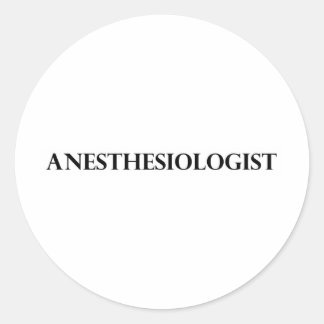 Anesthesia Stickers | Zazzle