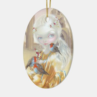 "Angel at Glastonbury Abbey" Ornament | Zazzle