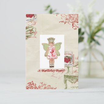 Angel Birthday invitation | Zazzle