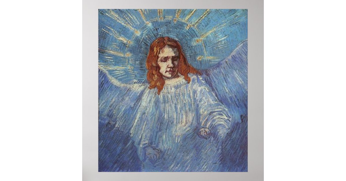 Angel by Vincent van Gogh Poster | Zazzle