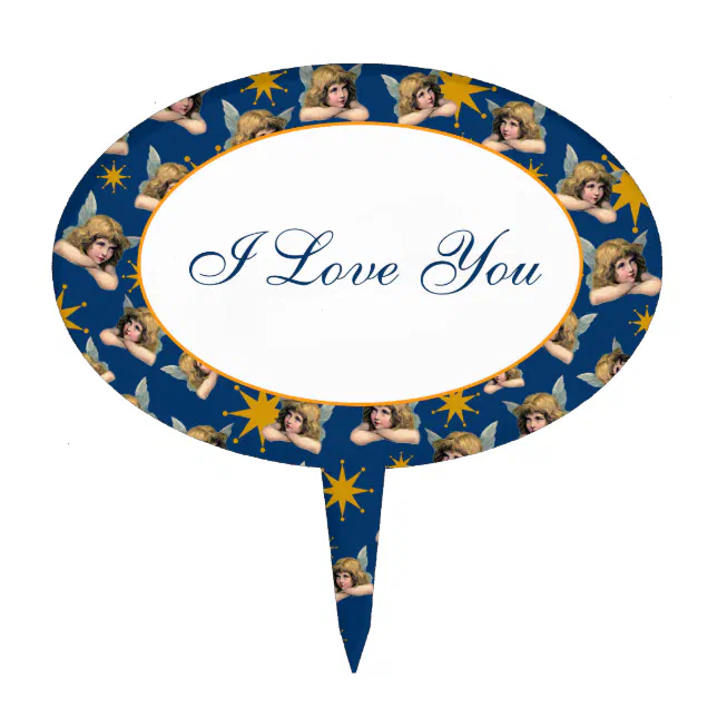 Angel Cake Topper | Zazzle
