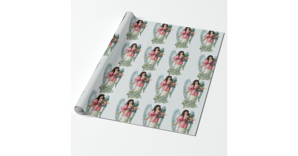 Angel Christian Wrapping Paper | Zazzle
