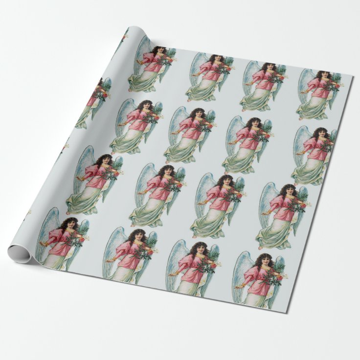 Angel Christian Wrapping Paper | Zazzle