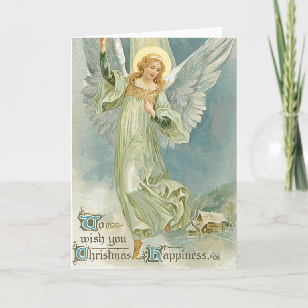 Angel Christmas Cards | Zazzle