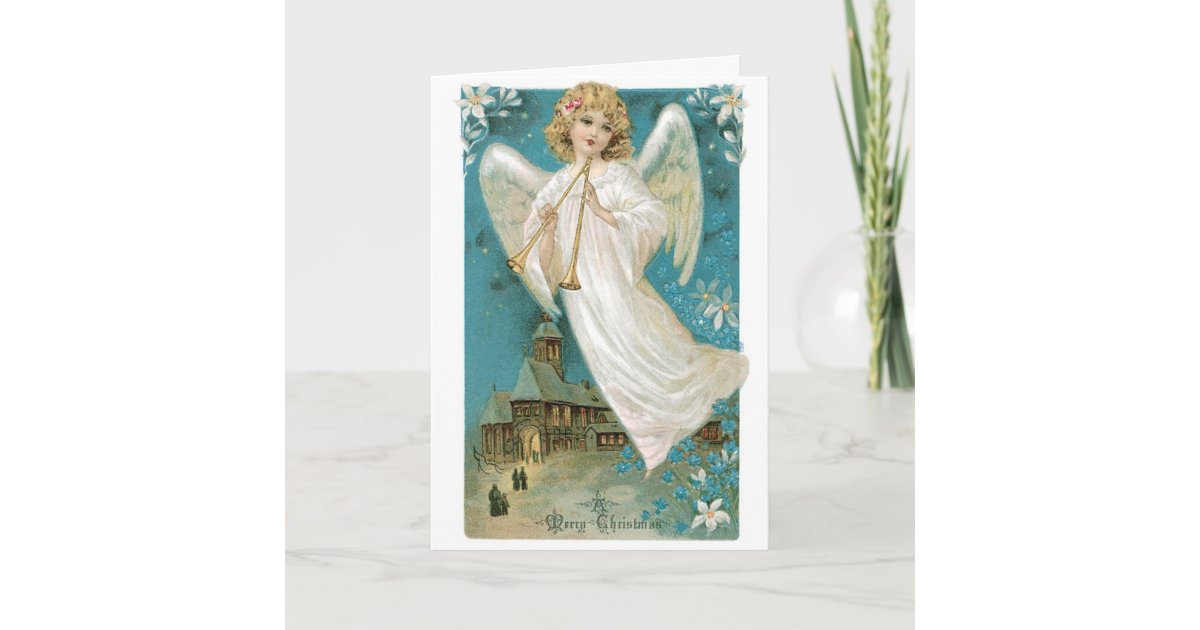 Angel Christmas Cards | Zazzle