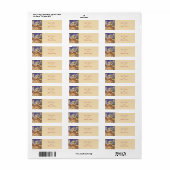 Angel Christmas Return Address Labels | Zazzle