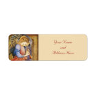Angel Christmas Return Address Labels | Zazzle