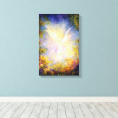 "Angel Descending" Guardian angel descending. Canvas Print | Zazzle