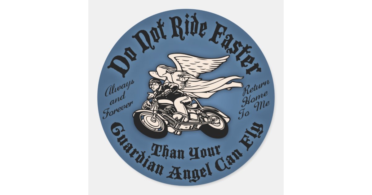 Angel Flight II Classic Round Sticker | Zazzle