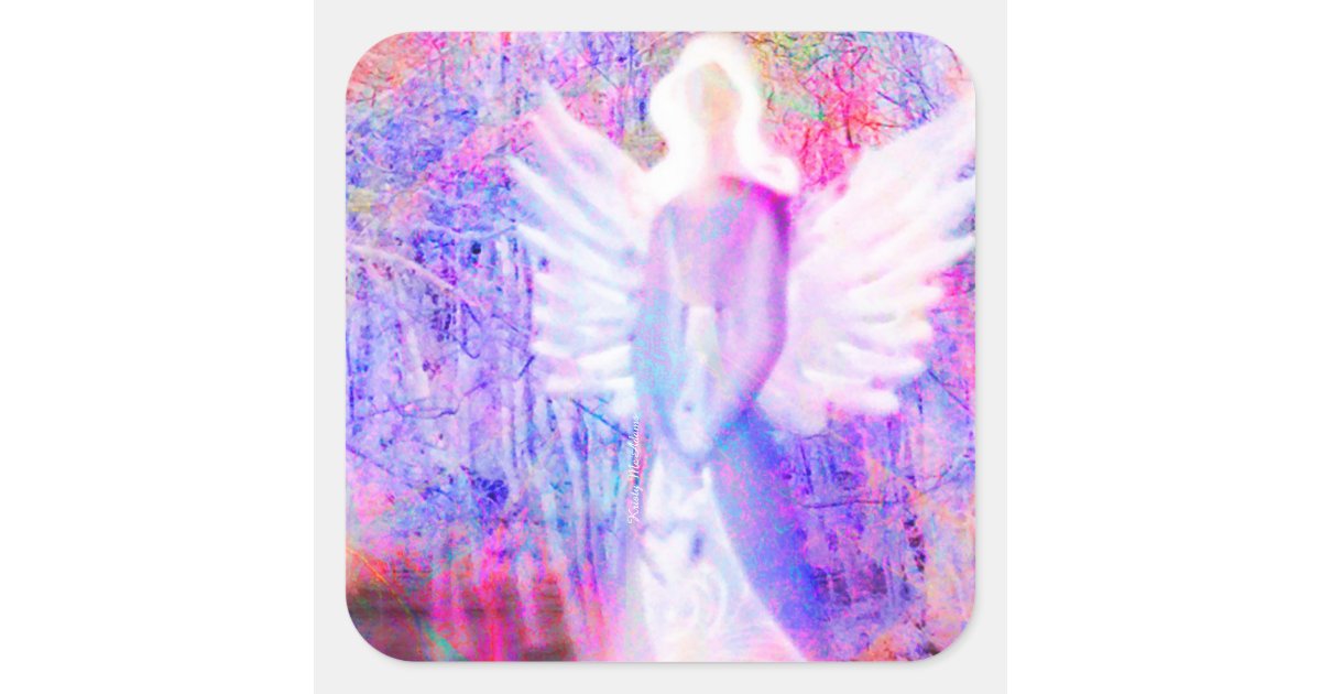 Angel Glow Stickers | Zazzle