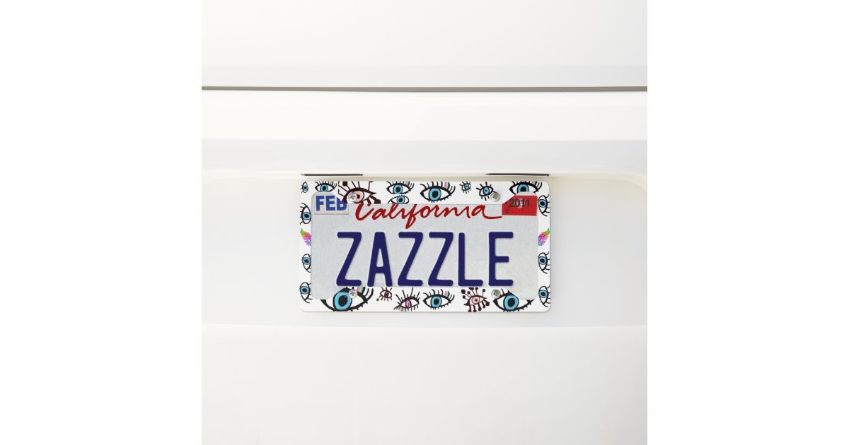 Angel License Plate Frame | Zazzle