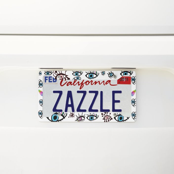 Angel License Plate Frame | Zazzle
