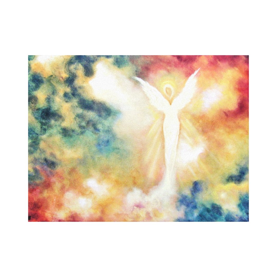 Angel Light Angel Art Print on Canvas | Zazzle