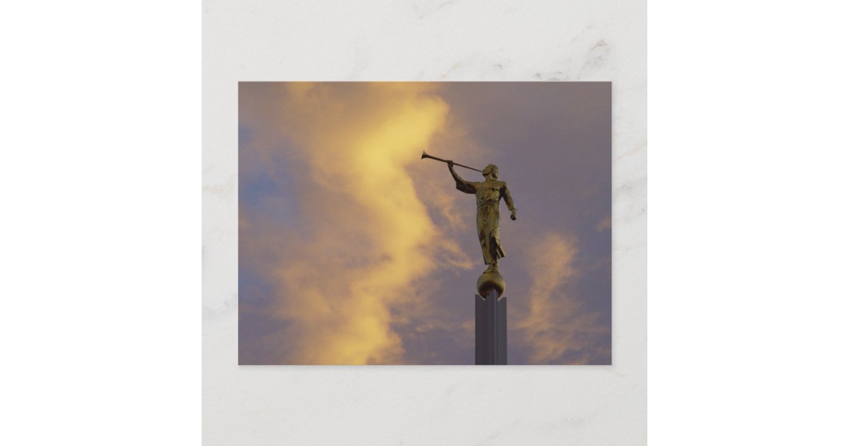 Angel Moroni Postcard | Zazzle