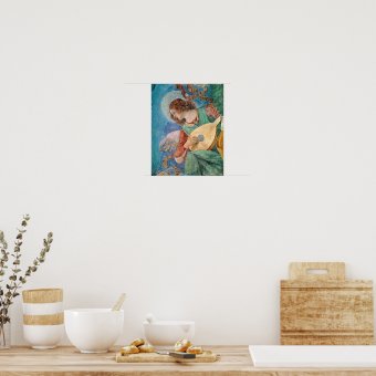 Angel Musician Poster | Zazzle