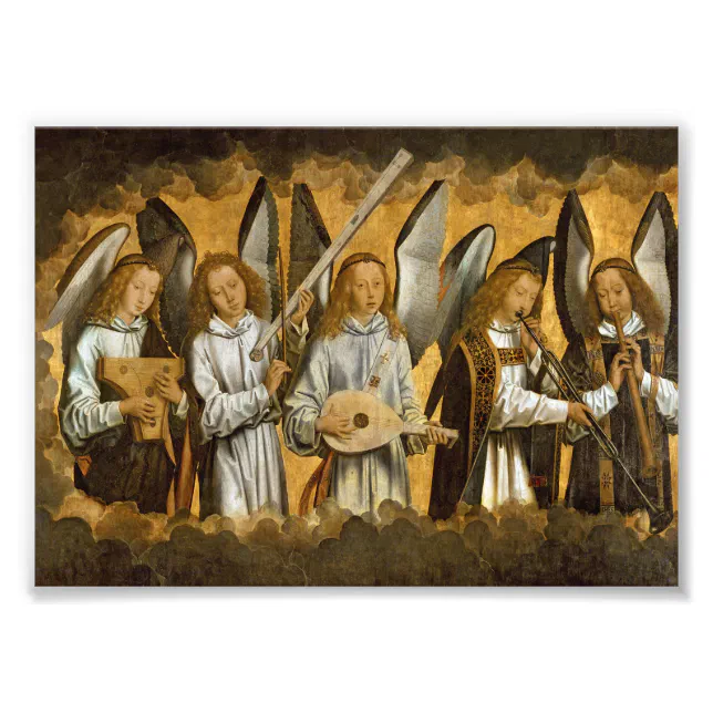 Angel Musicians c1480 Photo Print | Zazzle