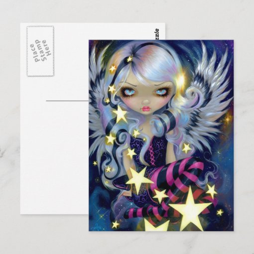 "Angel of Starlight" Postcard | Zazzle