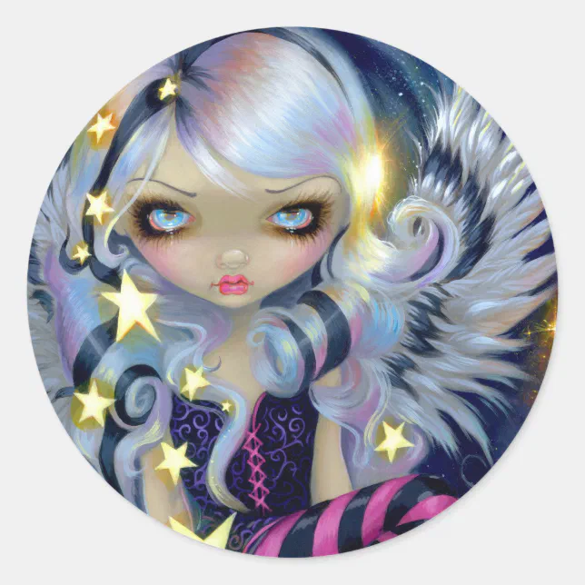 "Angel of Starlight" Sticker | Zazzle