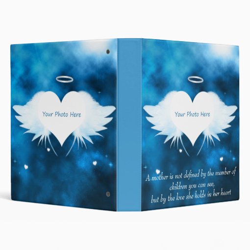 Angel of the Heart Binder/Photo Album Binder | Zazzle