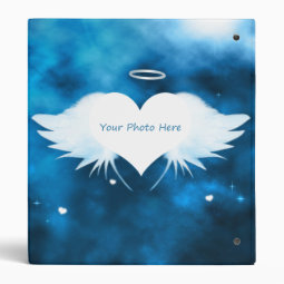 Angel of the Heart Binder/Photo Album Binder | Zazzle
