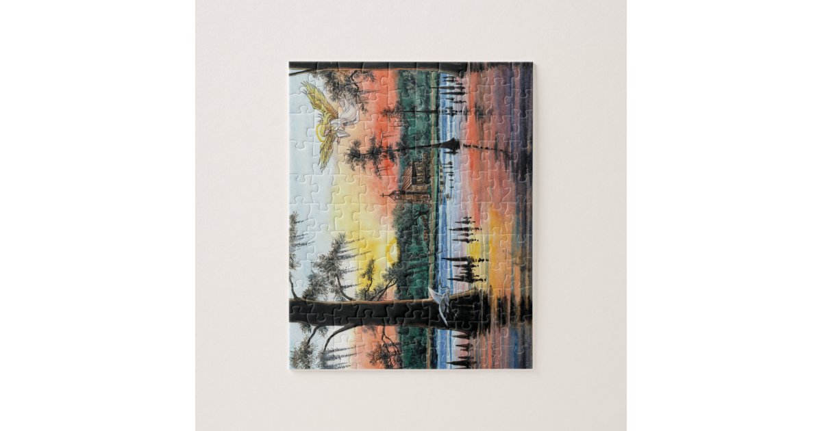 Angel on the Bayou Jigsaw Puzzle | Zazzle