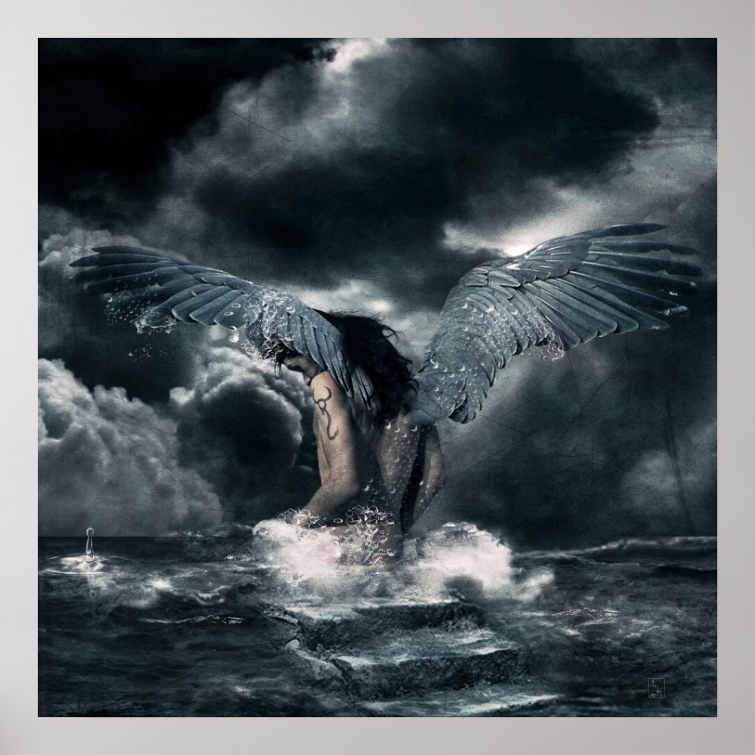 angel poster | Zazzle