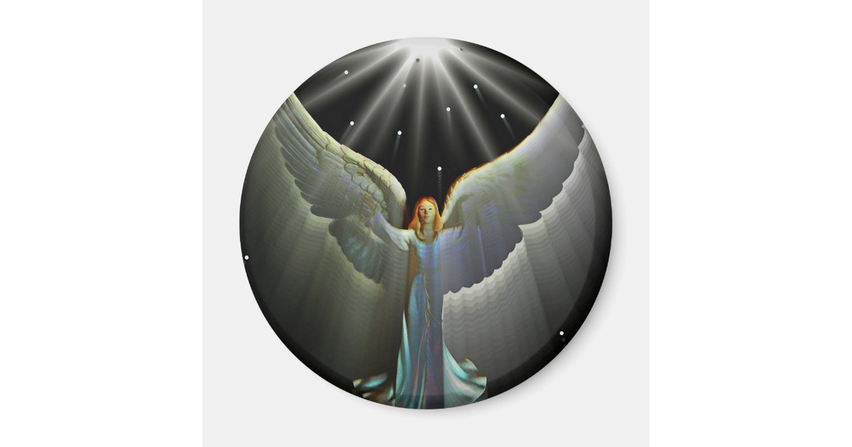 Angel Power Magnet | Zazzle