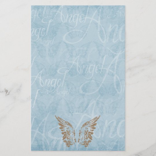 Angel Stationary Stationery | Zazzle.com