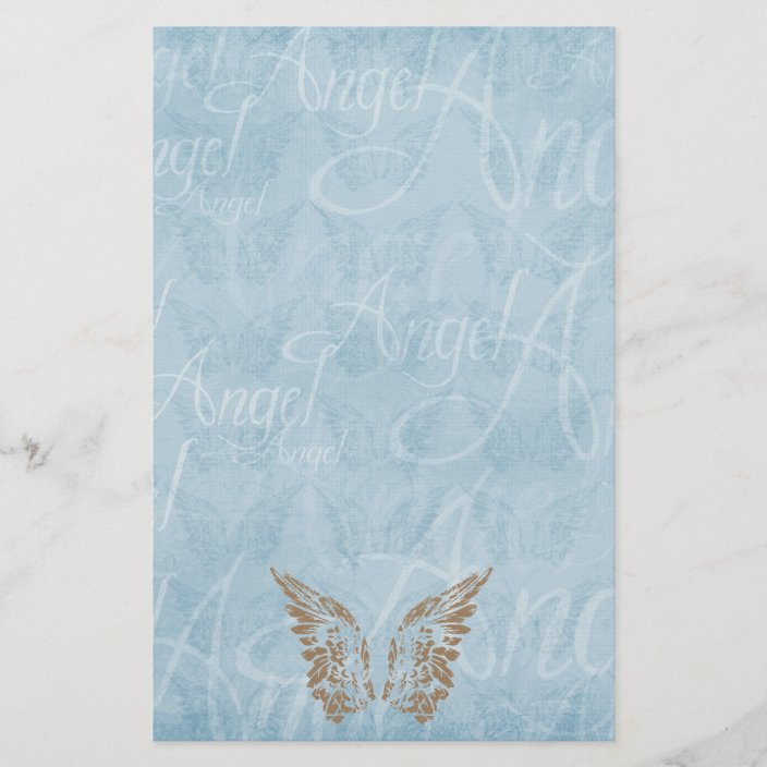 Angel Stationary Stationery | Zazzle.com