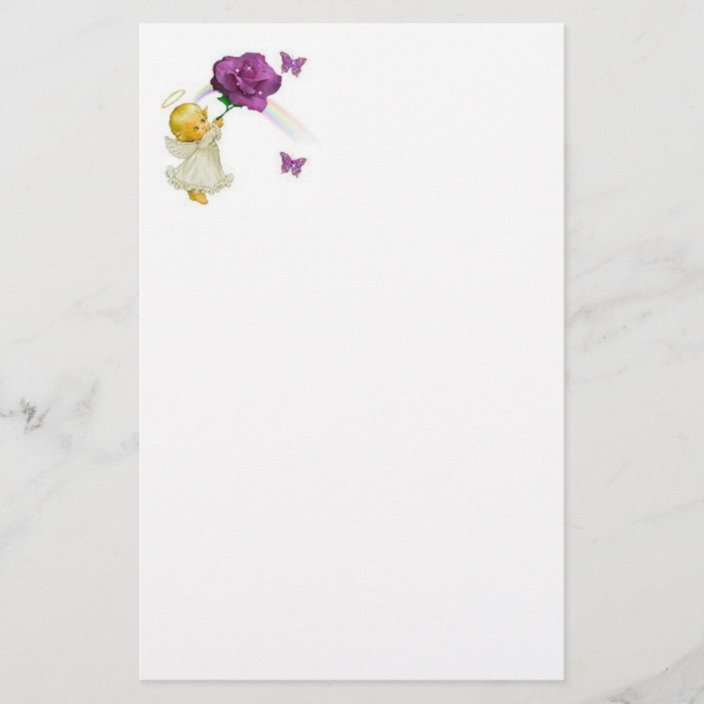 Angel Stationery | Zazzle