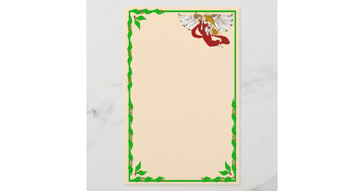 Angel Stationery | Zazzle