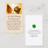 Angel Sympathy Prayer Card | Zazzle