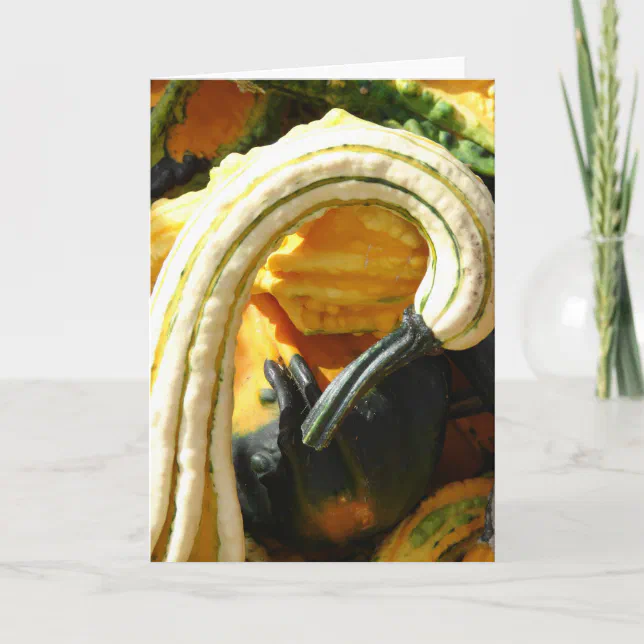 Angel Wing Gourd Card | Zazzle