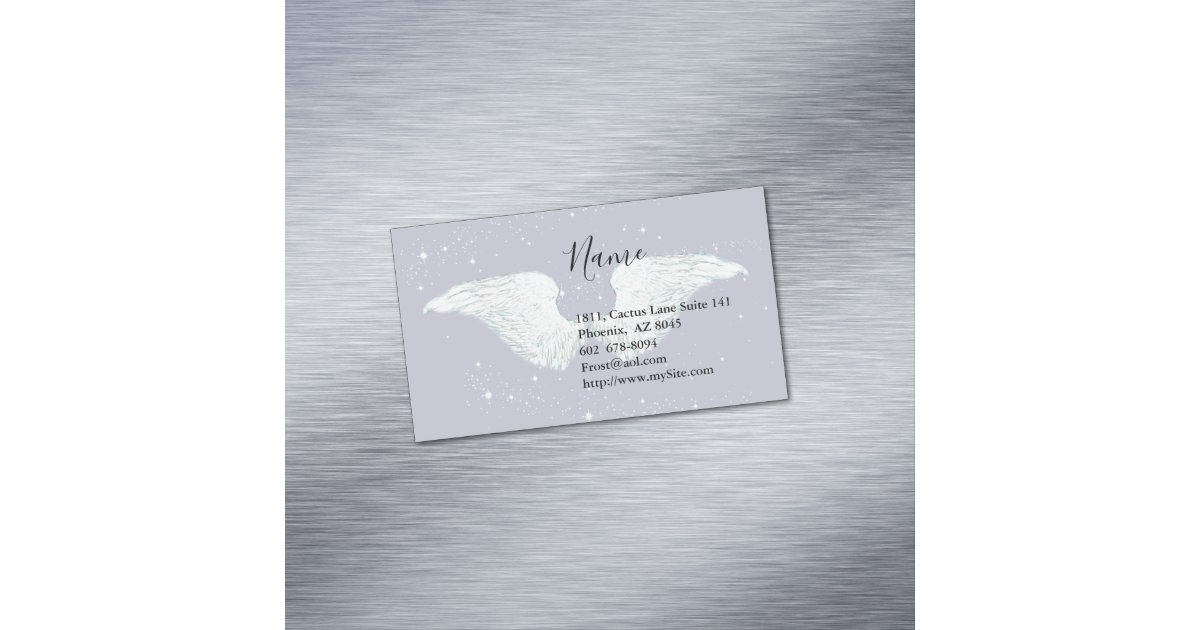 Angel Wings Business Card | Zazzle